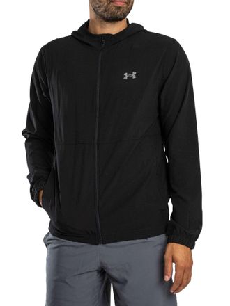 Under Armour Velociti Leichte Jacke, Schwarz