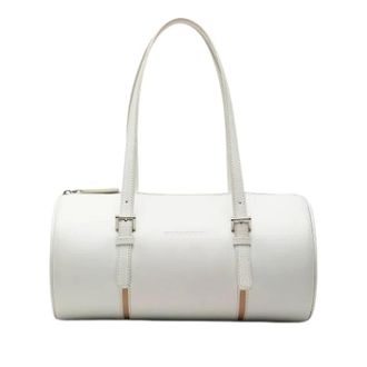 Burberry Sac bandouli&egrave;re vintage Pre-owned - Femme - Pre-owned - Blanc - Taille: ONE Size