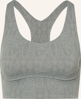 Mandala Mandala Sport-Bh Printed grau