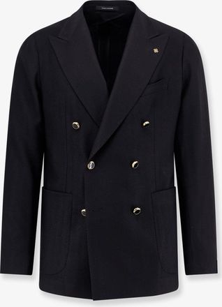 Tagliatore Virgin wool double-breasted blazer - TAGLIATORE - gender_Man