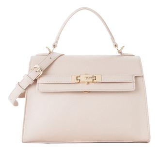 Valentino Handtasche Umh&auml;ngetasche Fae Re Satchel Bag Ecru beige