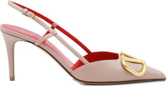 Valentino Garavani Hohe Schuhe - With Heel Powder - Gr. 36,5 (EU) - in Gold - f&uuml;r Damen