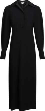 Victoria Beckham Robe midi cintr&eacute;e et manches bouffantes
