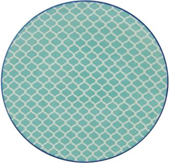 CREATABLE Dessertteller Mediterran petrol