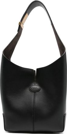 Tod's Femme, Sacs, Noir, Taille: ONE Size Sac bandouli&egrave;re &agrave; rabat