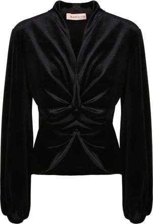 Blanca Vita Femme, Blouses et Chemises, Noir, Taille: 40 FR Berik Blouse