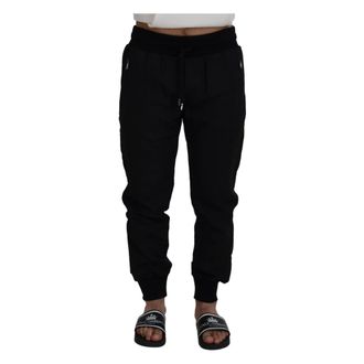 Dolce & Gabbana Sweatpants - - Trousers - Herren - Schwarzk - XL