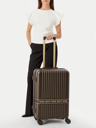 Nine West Mittlerer Koffer CEO-NW-M-001-10 Dunkelbraun