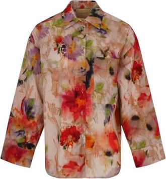 Momoni Femme, Blouses et Chemises, Multicolore, Taille: 32 FR Lucha Chemisier