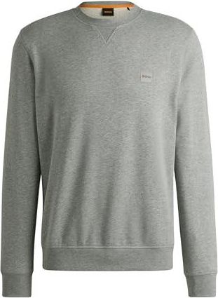 BOSS Hommes Westart Sweat Regular en Molleton de Coton avec Patch logot&eacute;