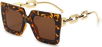 Generic Lunettes de soleil tendance 2025 à monture complète pour hommes et pour femmes, lunettes de soleil de plage pour vacances en plein air (couleur : G, t