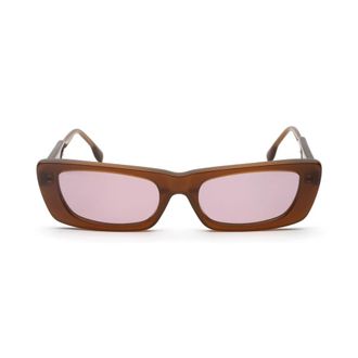 Marc Ellis Oversized Rectangular Sonnenbrillen - - Accessories - Damen - Braun - ONE SIZE