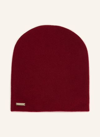Seeberger Seeberger Cashmere-M&uuml;tze rot