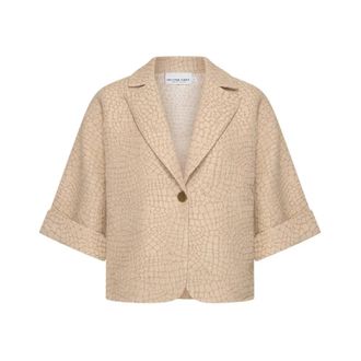 Hart by Helena Hart Damen, Jacken, Beige, XLGr&ouml;&szlig;e