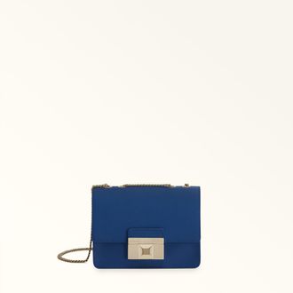 Furla Venere Umh&auml;ngetasche Mini Indigo Andromeda Kalbsleder Damen