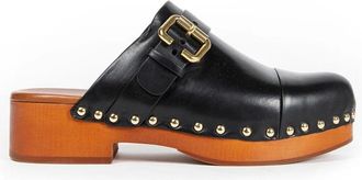 Chloé Femme, Chaussures, Noir, Taille: 41 EU Jeannette Clog