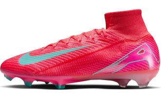 Nike Nike High-Top-Fu&szlig;ballschuh Nike Mercurial Superfly 10 Elite High-Top-Fu&szlig;ballschuh F&uuml;r Normalen Rasen, Ember Glow/Aurora Green, FQ1454-800, 45.5 EU (11