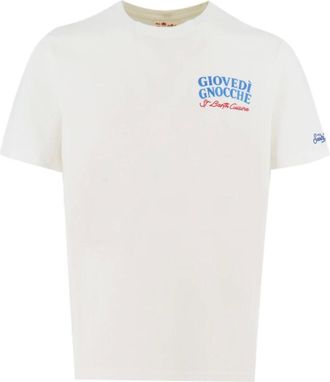 MC2 Saint Barth Homme, Tops, Blanc, Taille: S T-Chemises