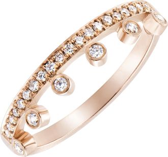 Edenly Ring Vielfalt - Majestät - 18 Karat Roségold und Diamanten