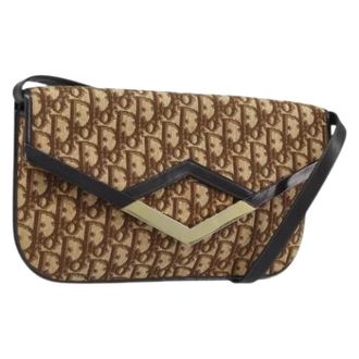Dior Sac bandouli&egrave;re vintage Pre-owned - Femme - Pre-owned - Brun - Taille: ONE Size