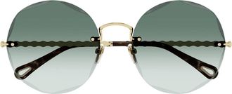 Chlo&eacute; unisex, Accessoires, Jaune, Taille: 57 MM Ch0254S Lunettes de soleil