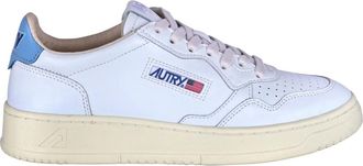 Autry Femme, Chaussures, Blanc, Taille: 39 EU Medalist Low Tb01