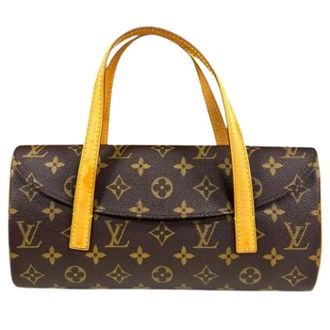 Louis Vuitton Sac &agrave; main Pre-owned en toile Monogram - Femme - Pre-owned - Brun - Taille: ONE Size