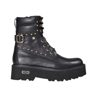 Cult Femme, Chaussures, Noir, Taille: 41 EU Bottines &agrave; lacets et fermeture &eacute;clair