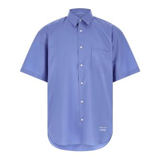 Comme Des Gar&ccedil;ons Homme, Chemises, Bleu, Taille: M Short Sleeve Poplin Shirt