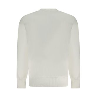 Calvin Klein Cotton Crew Neck Sweatshirt - White