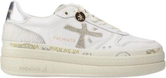 Premiata Femme, Chaussures, Blanc, Taille: 41 EU Micol Baskets