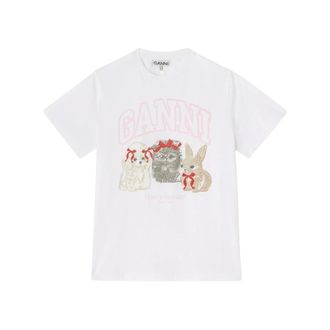 Ganni Damen, Oberteile, Wei&szlig;, XSGr&ouml;&szlig;e