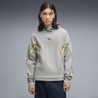 Puma Hoodie color block PUMA Sport Homme, V&ecirc;tements, Gris, XL