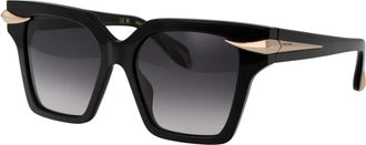 Roberto Cavalli unisex, Accessoires, Noir, Taille: 54 MM Src002M Lunettes de soleil