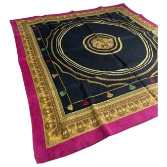 Celine Foulard en Toile Pre-owned - Femme - Pre-owned - Multicolore - Taille: ONE Size