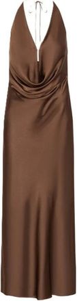 Rotate Rotate Birger Christensen, Femme, Robes, Brun, Taille: 36 FR Gowns