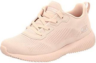 Skechers Bobs Squad - Tough Talk, Baskets Femme, Rose (Pink Engineered Knit Pnk), 37.5 EU