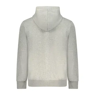Timberland Logo-Embroidered Cotton-Blend Hoodie - Gray
