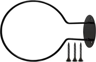 Generic Basketballhalter - wandmontierte Sportballaufbewahrung aus Metall | Basketball-Fu&szlig;ball-Organizer | Home Gym Hoop- zur Pr&auml;sentation von B&auml;llen im Innen