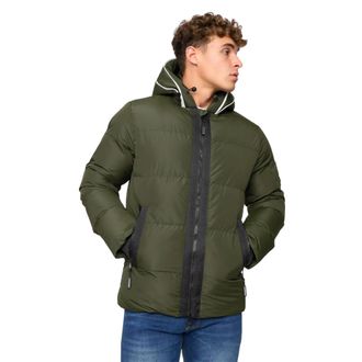 Crosshatch Sandbox Jacke mit Kapuze für Herren (Oliv)