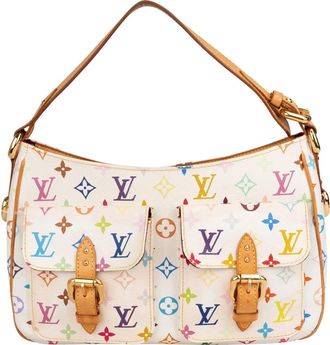 Louis Vuitton Crossbody Bags - Louis Vuitton Murakami Multicolor Lodge Handbag - Gr. unisize - in Weiß - für Damen