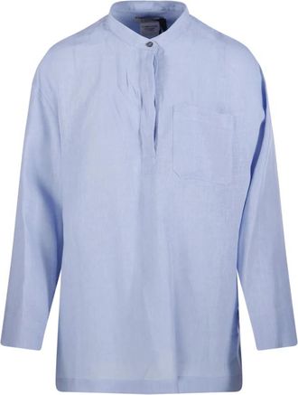Max Mara Femme, Blouses et Chemises, Bleu, Taille: 40 FR Cantico Shirt