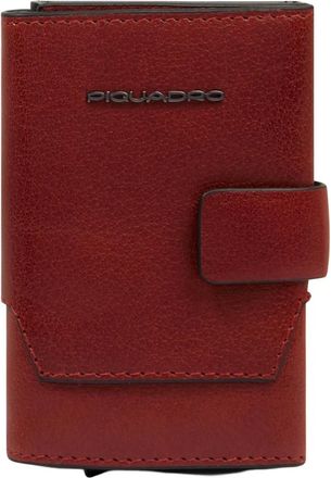Piquadro Homme, Accessoires, Rouge, Taille: ONE Size Porte-cartes Pop-up