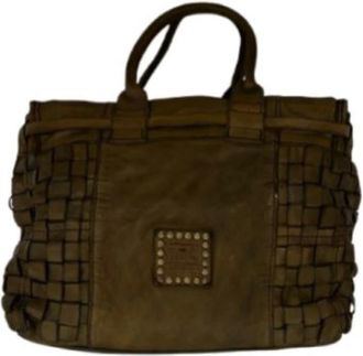 Campomaggi Femme, Sacs, Vert, Taille: ONE Size Sac fourre-tout Penelope