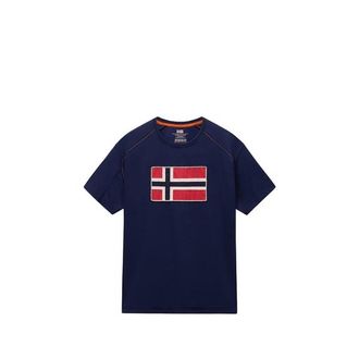 Napapijri T-shirt droit imprim&eacute; Reflect en coton