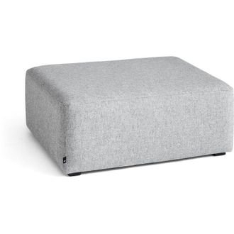HAY [NEUWERTIG] B-Ware Hay Mags 01 Ottoman Xs Fu&szlig;bank Hallingdal 130 Hellgrau Polsterbezug H&ouml;he 40 Cm
