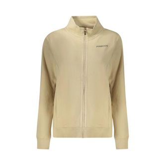 Freddy Baumwoll-Sweatshirt - - Sweatshirts & Hoodies - Damen - Beige - L