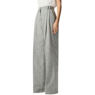 Pinko Brescello Pantalone Fiammato - - Trousers - Damen - Grau - L