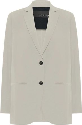 Roberto Ricci Design Rrd, Femme, Vestes, Gris, Taille: 34 FR Surflex Boyfriend Blazer
