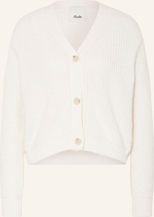 Allude Allude Strickjacke Aus Cashmere weiss